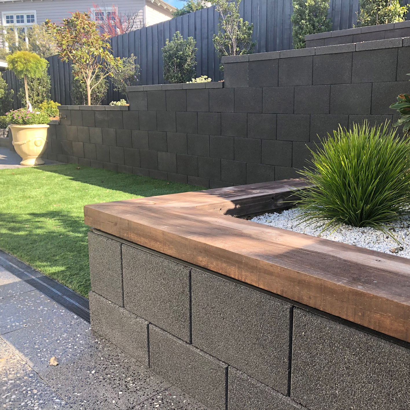 Junior Block Retaining Wall Block Adelaide | Allan Block - Adbri Masonry